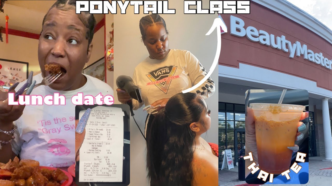 ATL trip :) - first ponytail class, good food+ good vibes ! & young ...