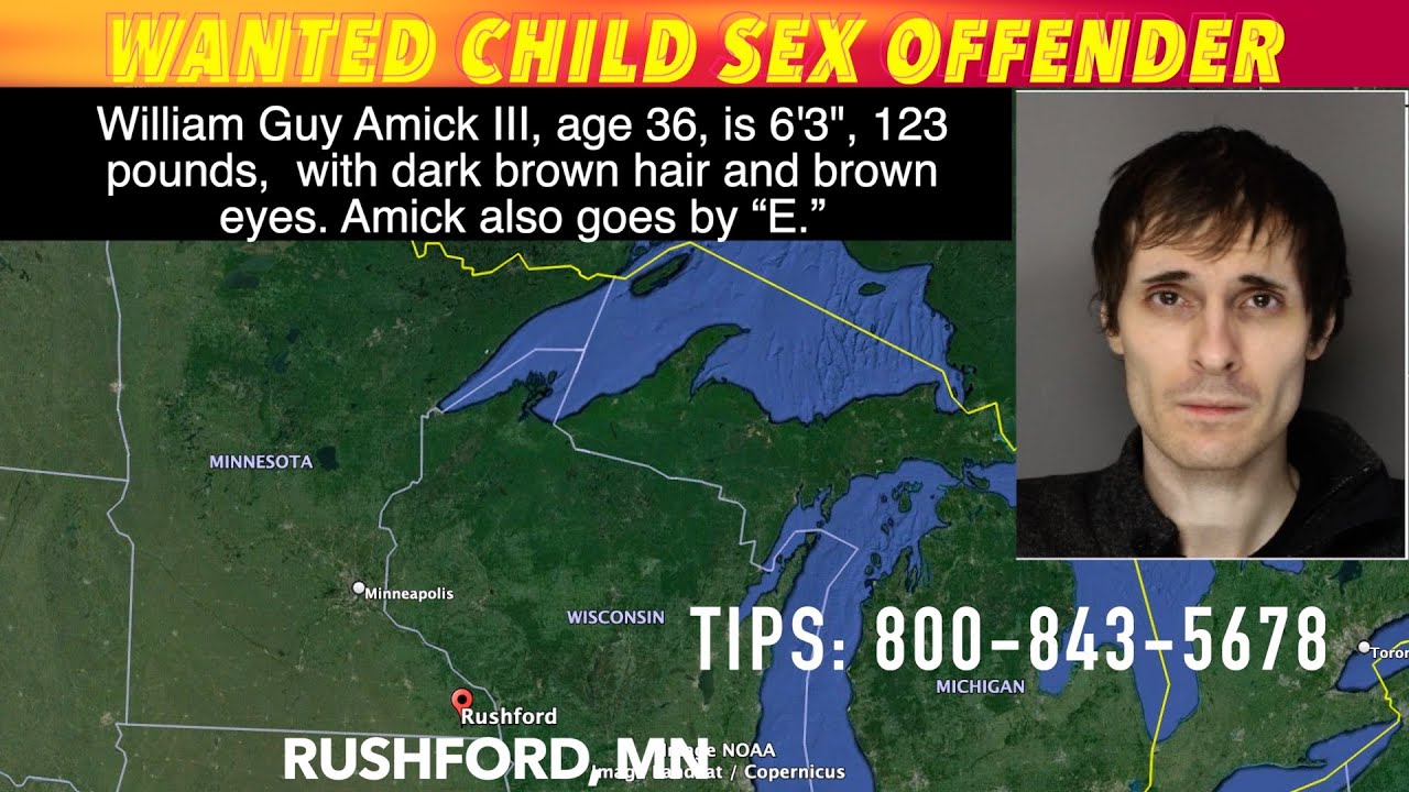 WANTED: Minnesota Child Sex Offender - YouTube