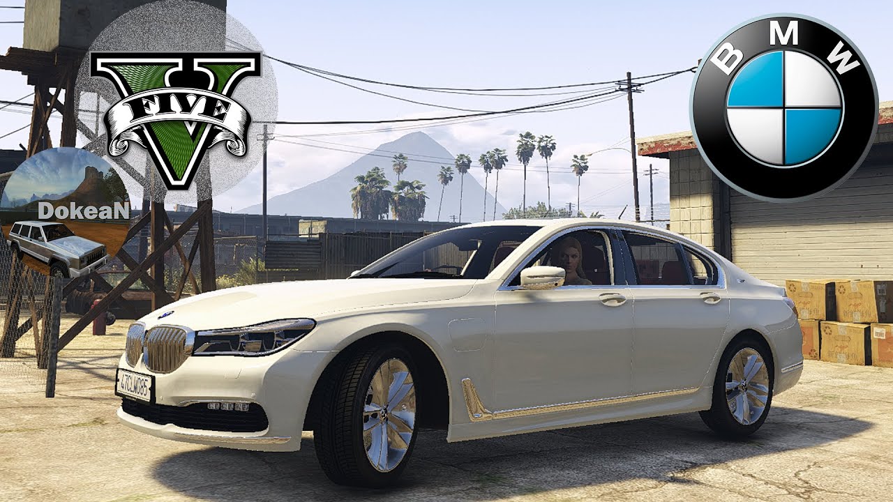 2016 BMW 740Le [Animated Roof] (mods) - GTA V - YouTube