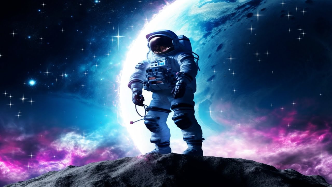 🌿 [Space Ambience/ASMR] Space Galaxy Music - Sound of The Cosmic ...