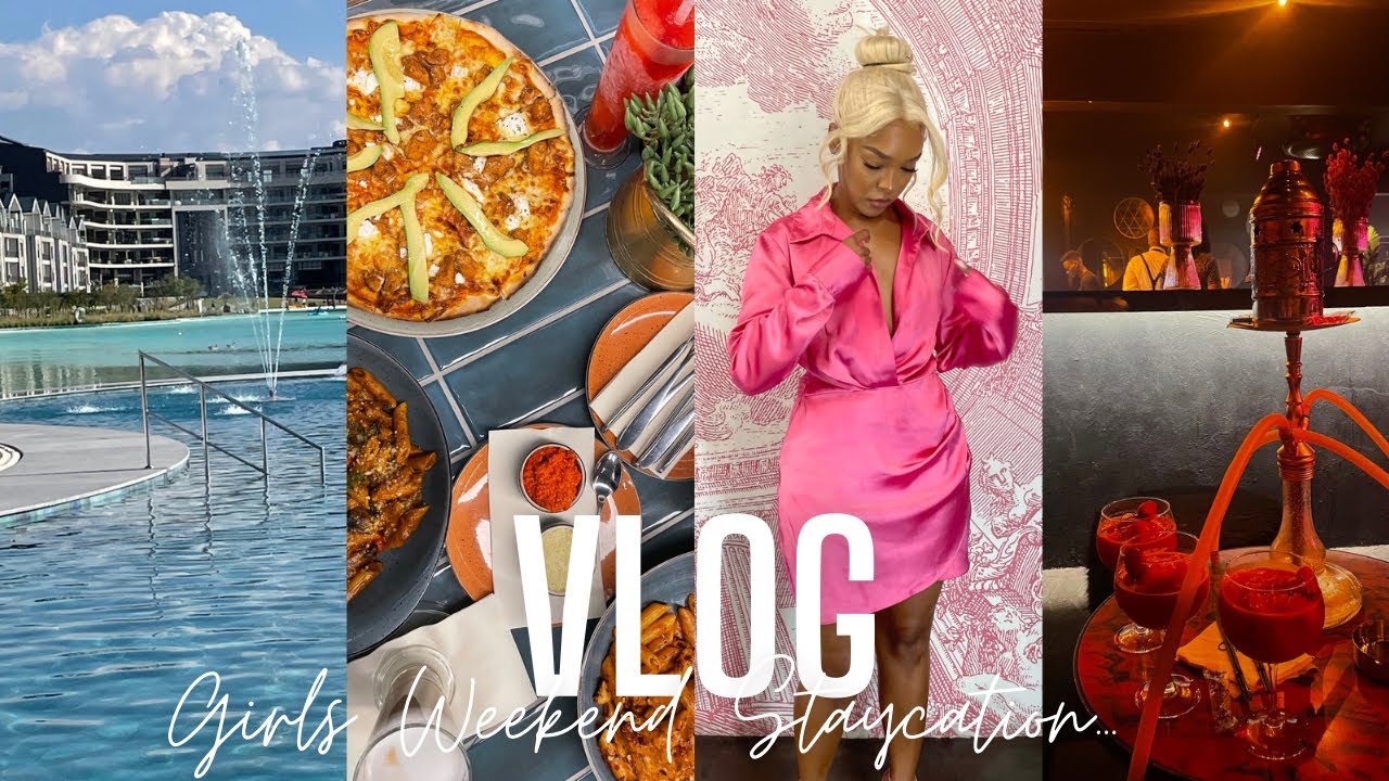 VLOG: GIRLS WEEKEND STAYCATION | LAGOON + LOTS OF FOOD + DRINKING ...