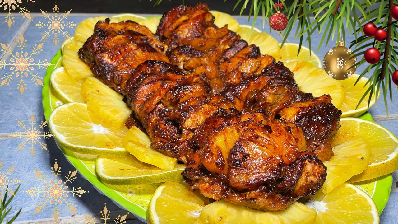 Pierna de Cerdo Adobada con Piña a mi estilo | Con Sabor a Guerrero ...