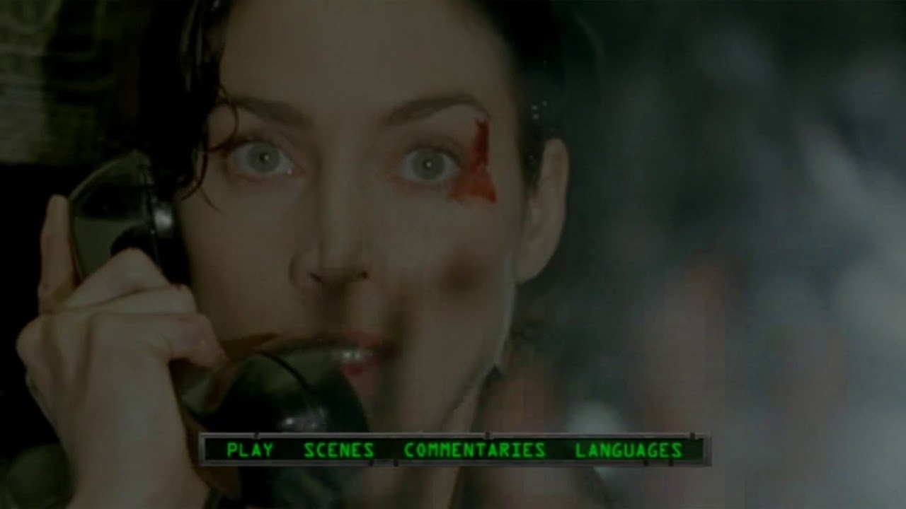 The Matrix (1999) DVD Menu - YouTube