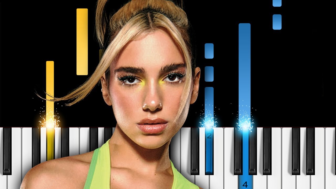 Dua Lipa - Levitating - Piano Tutorial - YouTube