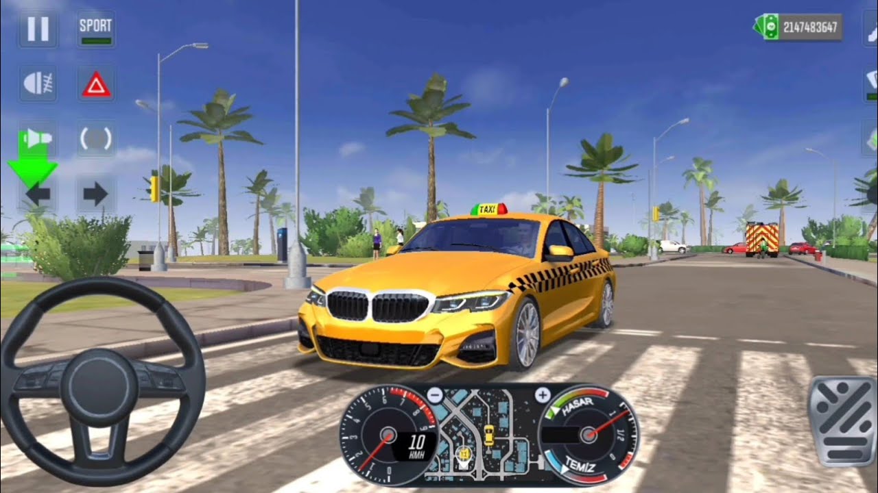 TAXİ SİM EVOLUTİON GAMEPLAY 2020 ( TAKSİ O'YİNİ ) - YouTube