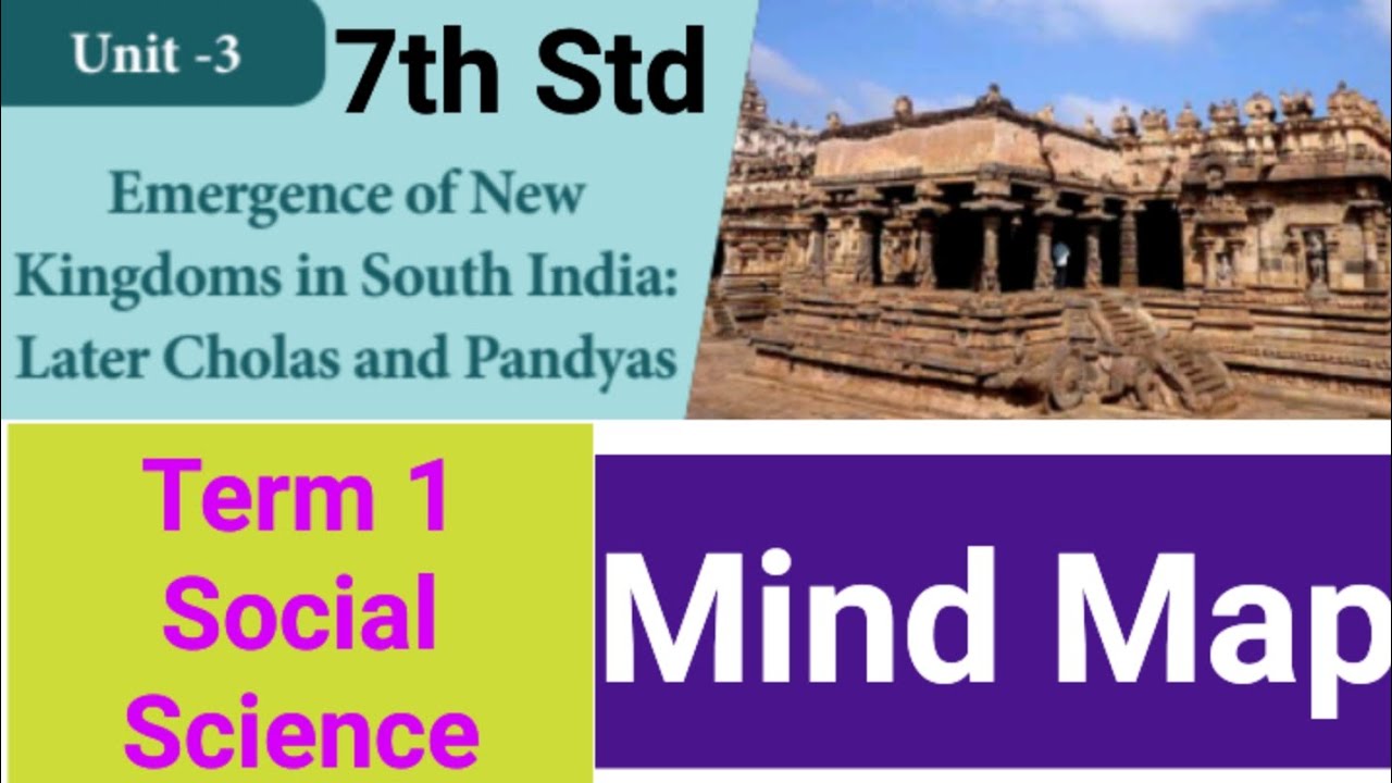 7th Std - Social | Term 1 - Unit 3 | Mind Map - YouTube