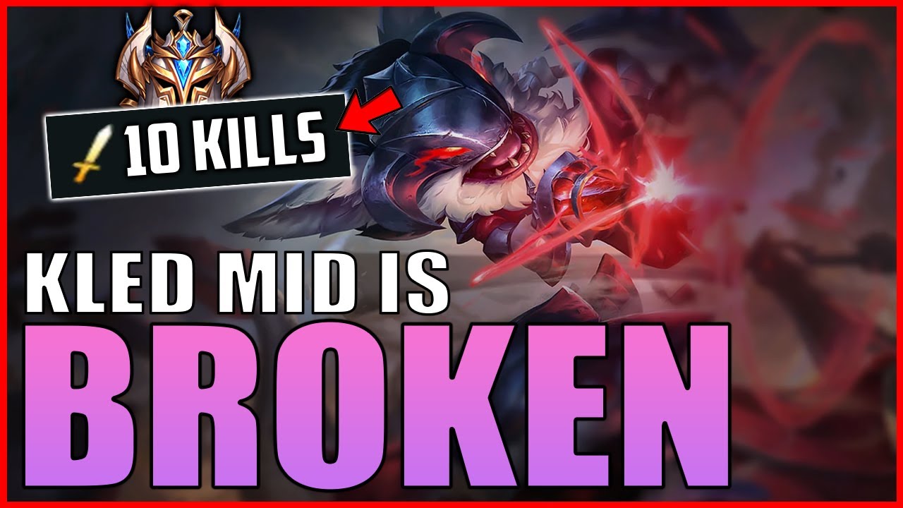Stomping Challengers As Kled Mid! l Feedaboi - YouTube