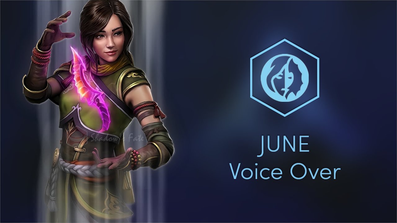 June | Voice Over | Shadow Fight 4 Arena - YouTube