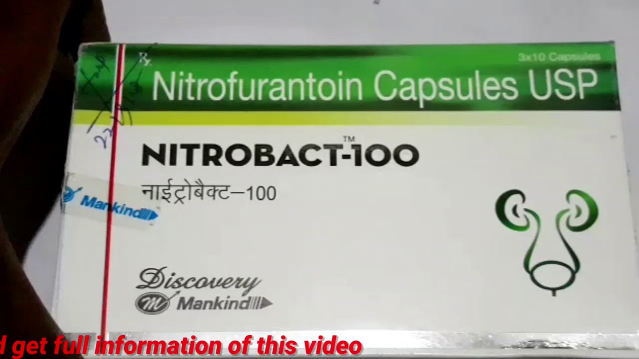 Nitrobact 100 capsules for urinary infections uses and sideeffects ...