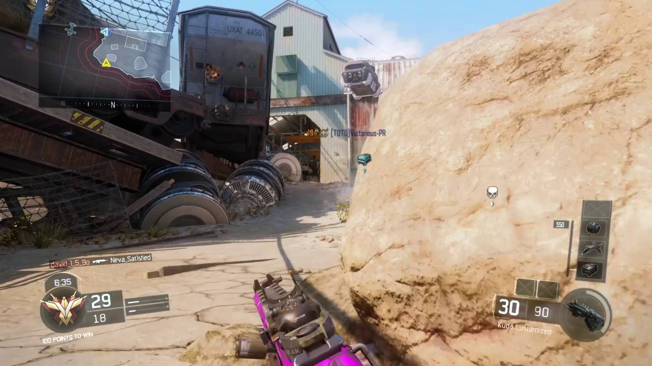 Call of Duty black ops 3 Playing with the kuda best gun - YouTube