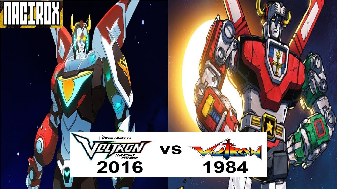cual serie de voltron fue mejor? Voltron 2016 vs 1984 - YouTube