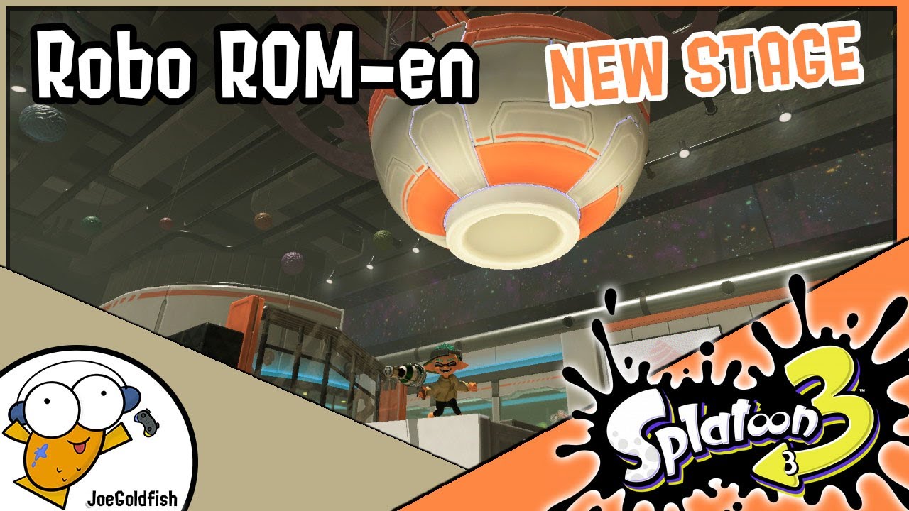 NEW STAGE Robo ROM-en | Splatoon 3 - YouTube