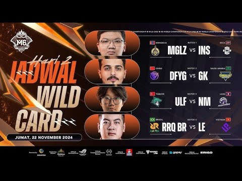 M6 Wild Card Group Stage | HARI 1 - YouTube