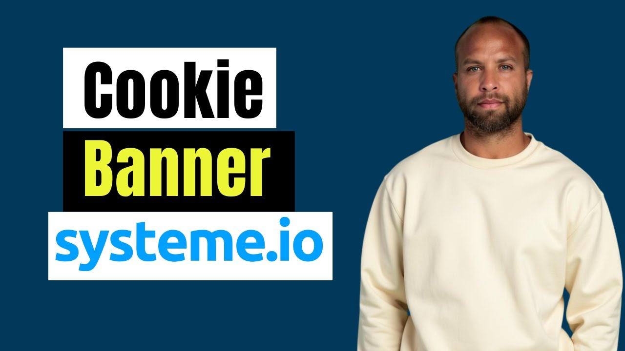 Systeme.io DSGVO I Cookie Banner erstellen für Systeme.io - YouTube