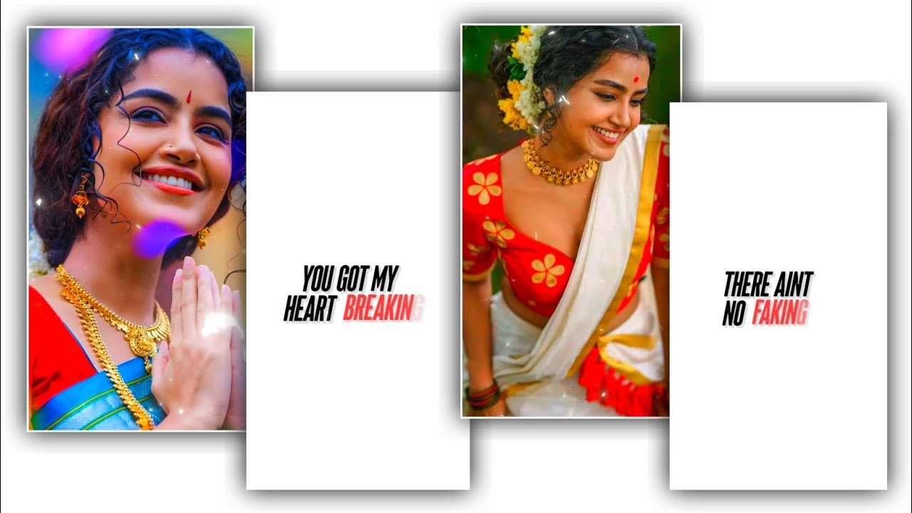 Loosu Penne Song Lyrics Status Video Editing Kinemaster Tamil ...