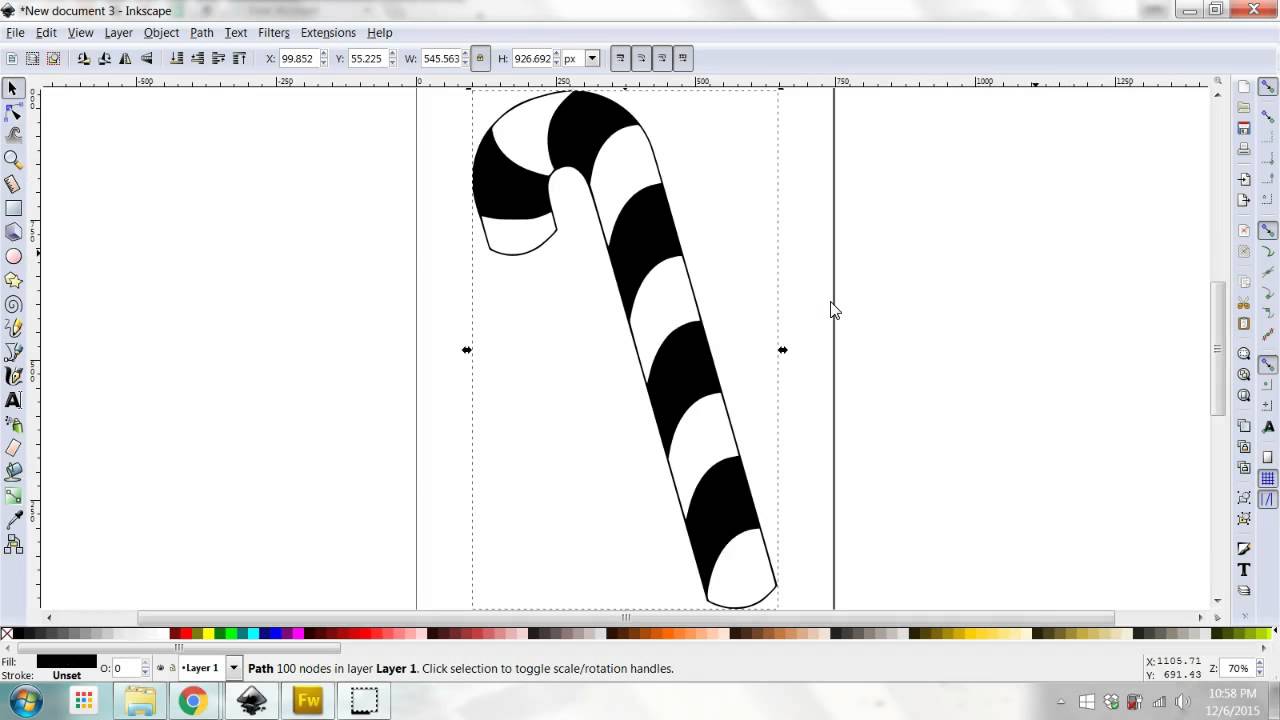 Tracing In Inkscape Youtube