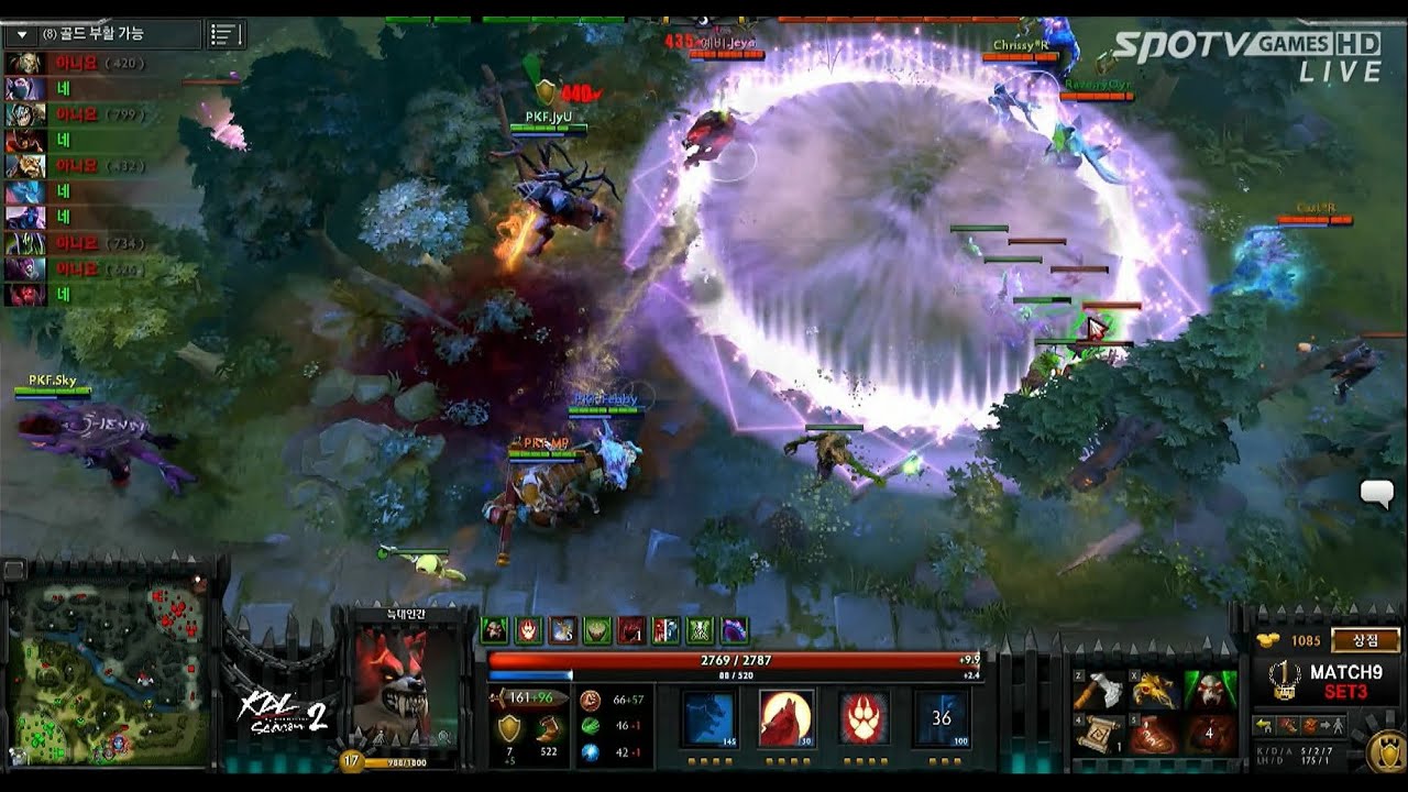 [KDL] 티어1 : 3세트 Rave vs PokerFace -도타2,EsportsTV - YouTube