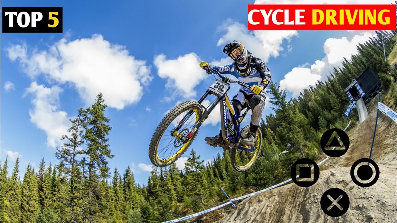 Top 5 Best Cycle Game For android | cycle game under 100 mb | Best Game ...