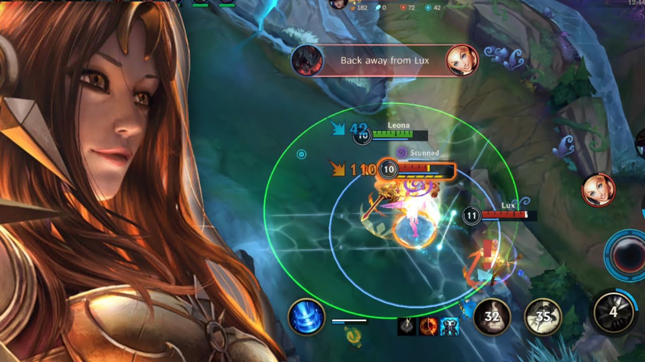 Wild Rift LEONA Gameplay Builds and Runes - YouTube