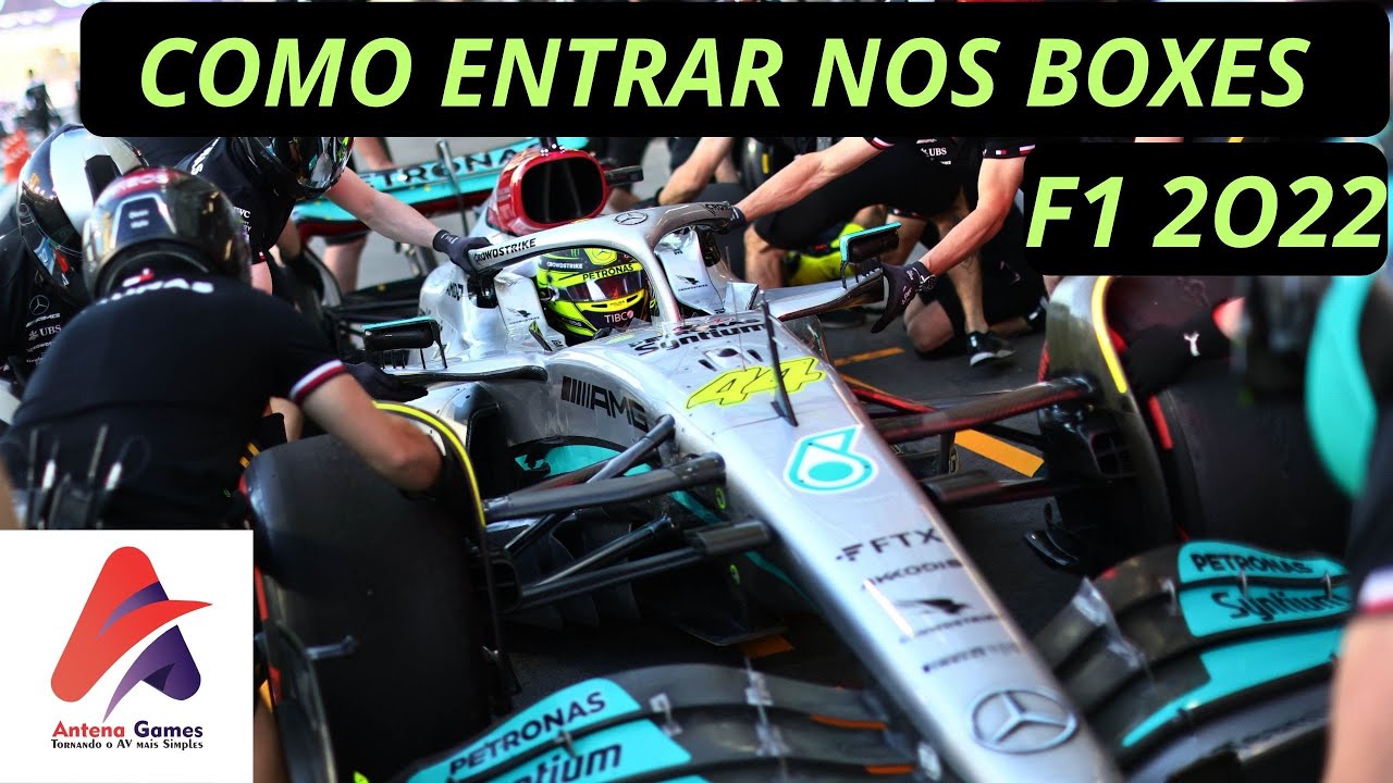 F1 2022, COMO ENTRAR NOS BOXES. "PASSO A PASSO". - YouTube