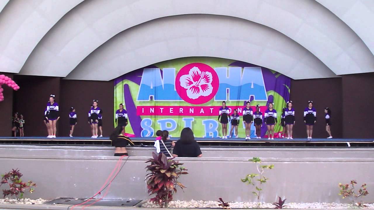 PCHS Cheer Aloha Spirit International 2013 Day 2 - YouTube