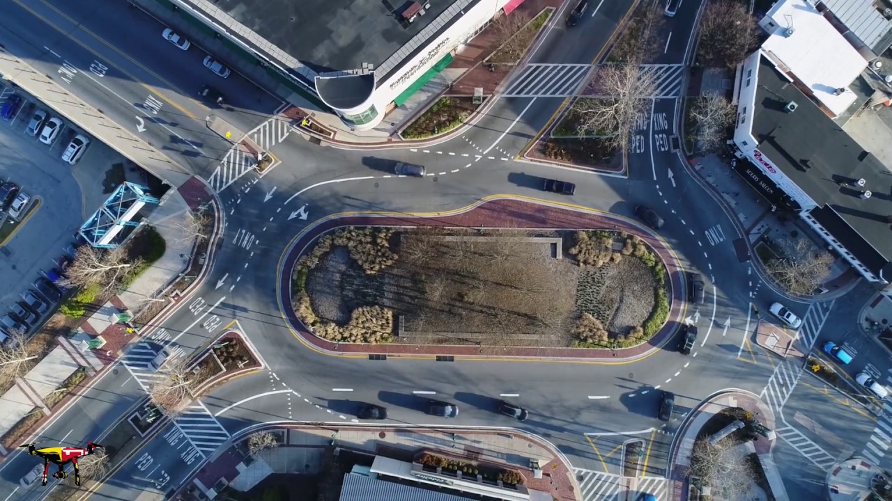 Towson Circle | Creative - Baltimore Aerial Productions - YouTube
