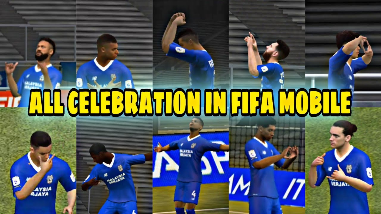 ALL CELEBRATION IN FIFA Mobile 23 ! - YouTube