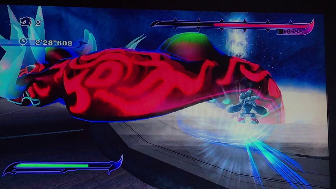 sonic unleashed dark moray boss battle - YouTube