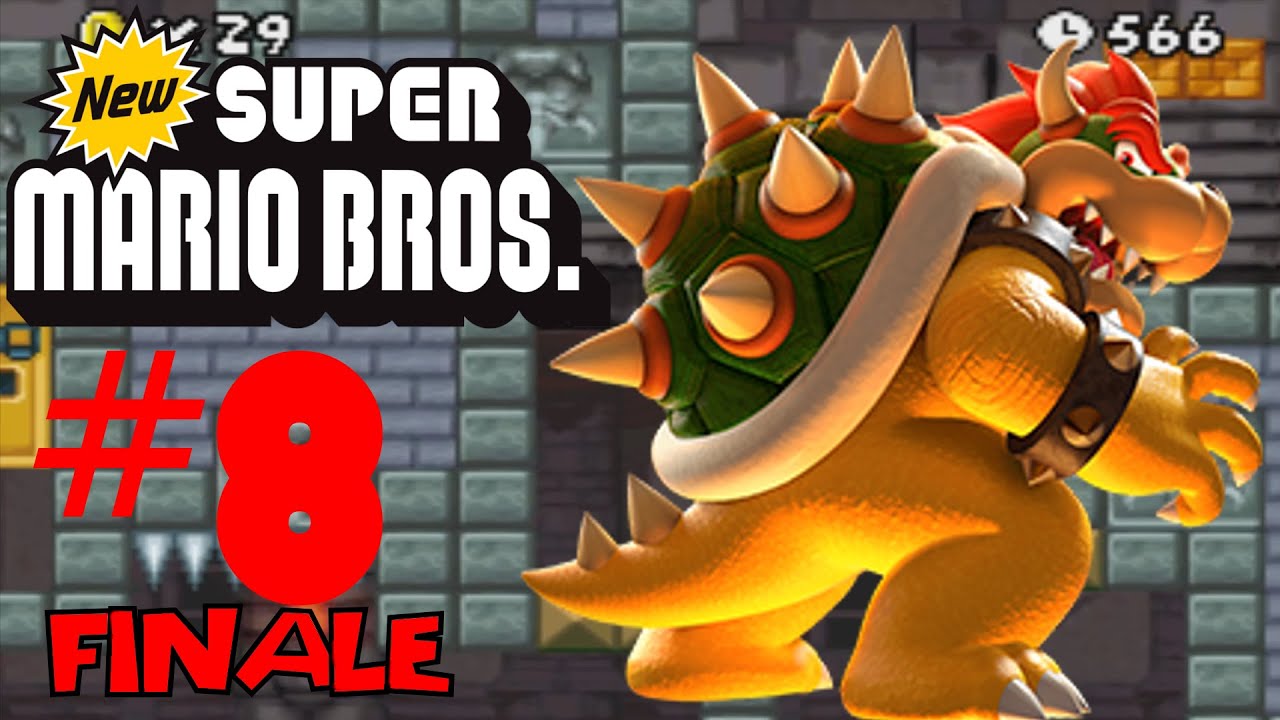 Finale | New Super Mario Bros. DS - World 8 - YouTube