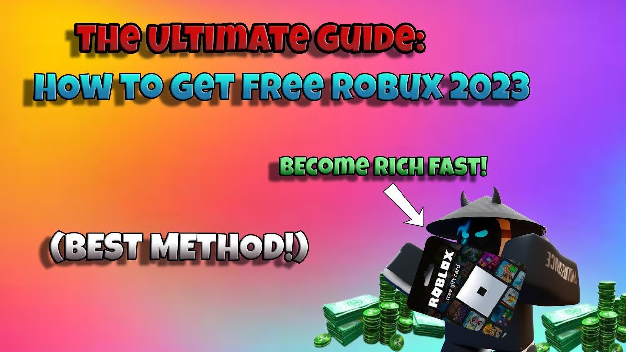 The Ultimate Guide: Earn Robux for Free, Fast and Simple - YouTube