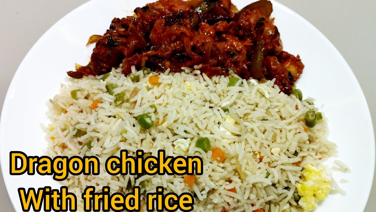 Dragon chicken fried rice combo|| ഒരു അടിപൊളി കോമ്പിനേഷൻ || Dragon ...