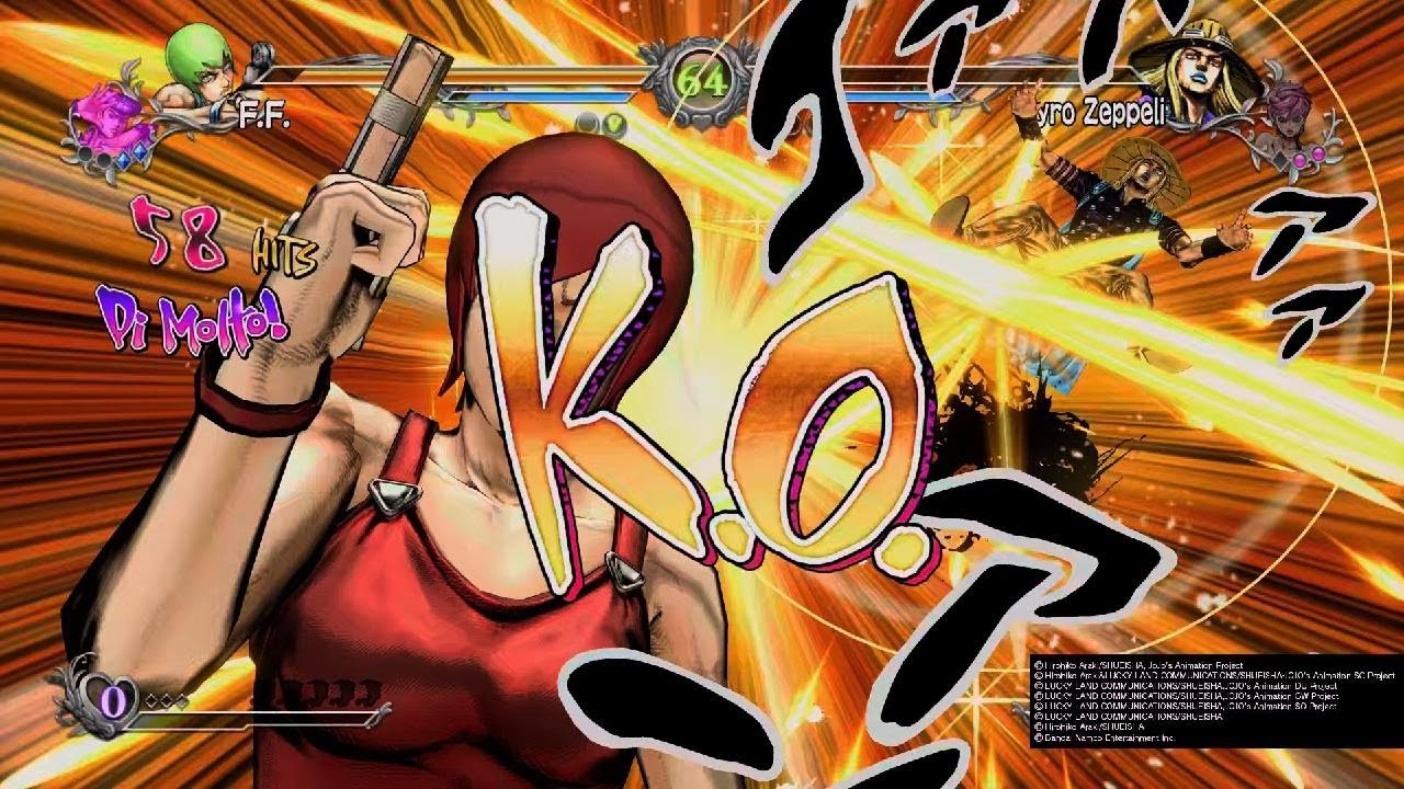 JoJo's Bizarre Adventure: ASBR Online Gyro Gets Shotdown - YouTube