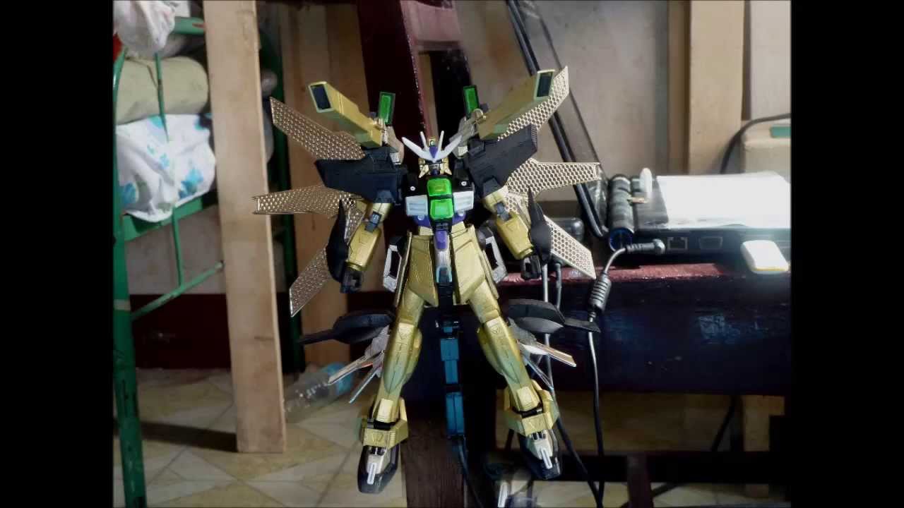 1/100 HG Double X (Custom Painted Gunpla Build Fighters) - YouTube