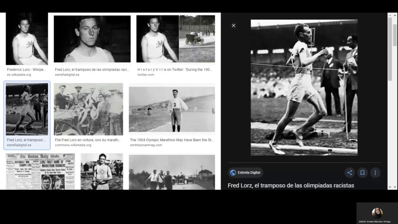The story of Fred Lorz, an Olympic runner. - YouTube