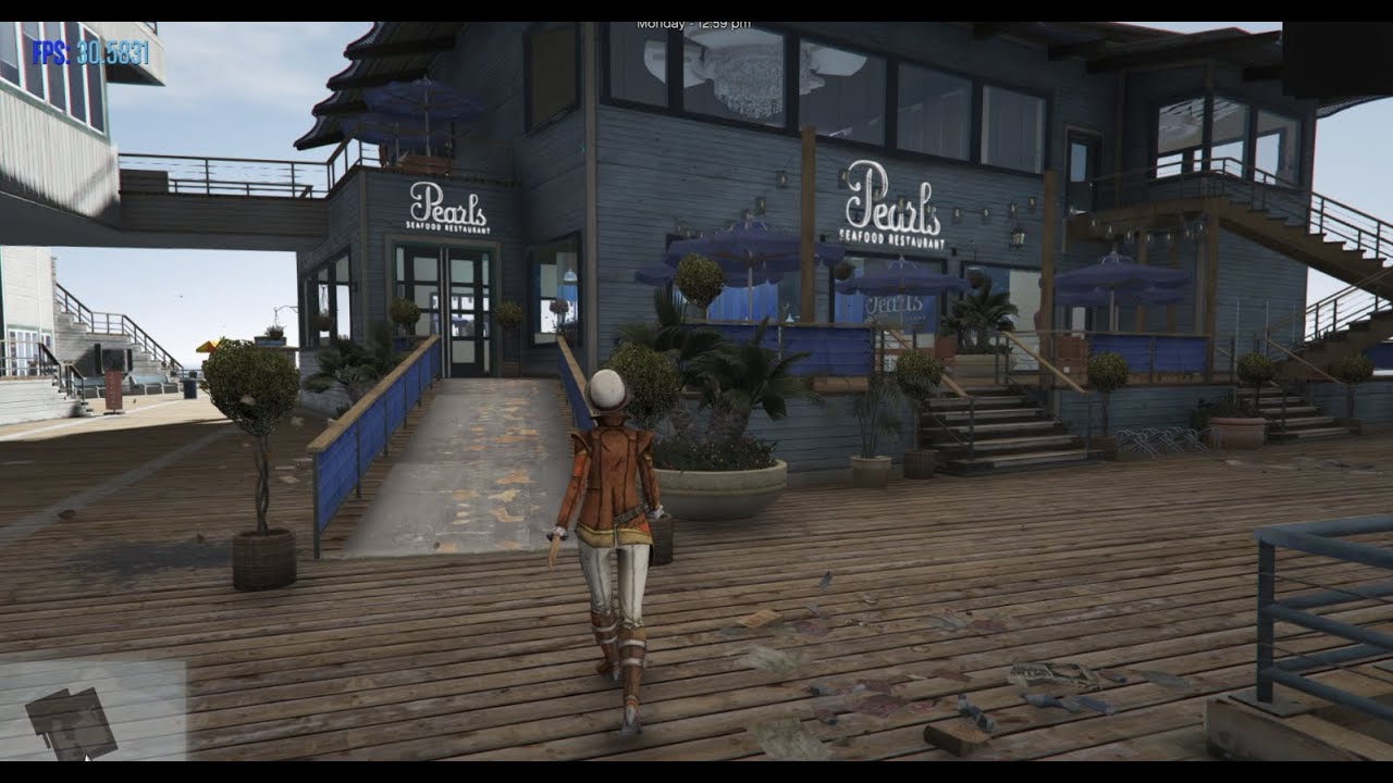 GTA 5 - Touring Pearls Restraunt - YouTube