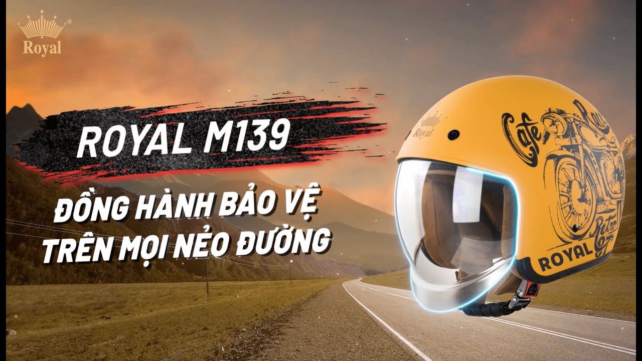ROYAL M139 - ĐỒNG HÀNH BẢO VỆ TRÊN MỌI NẺO ĐƯỜNG - YouTube