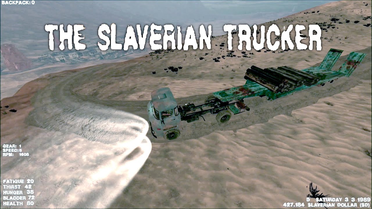 The Slaverian Trucker | Getting A Free Semi-Trailer | UVE M50 | E15 ...