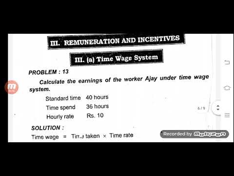 Time Wage System - YouTube