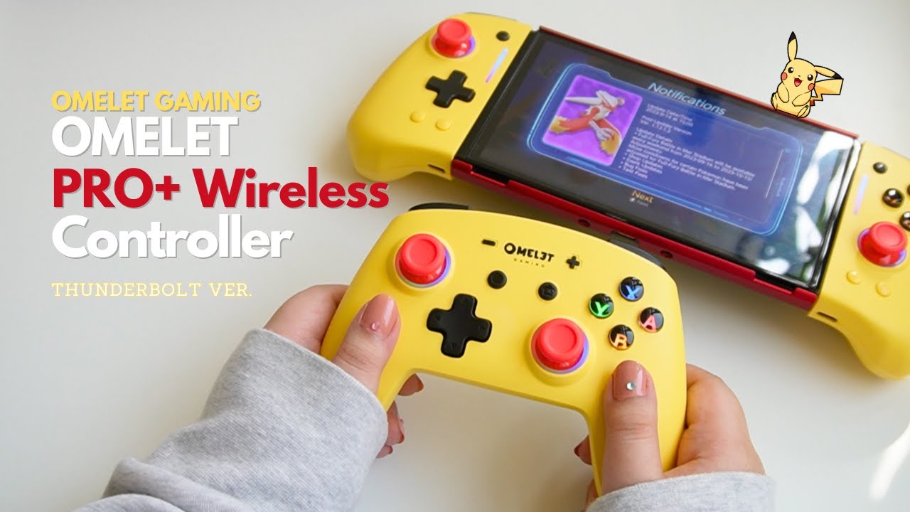 Omelet PRO+ Wireless Controller in Thunderbolt Ver. by Omelet Gaming ...