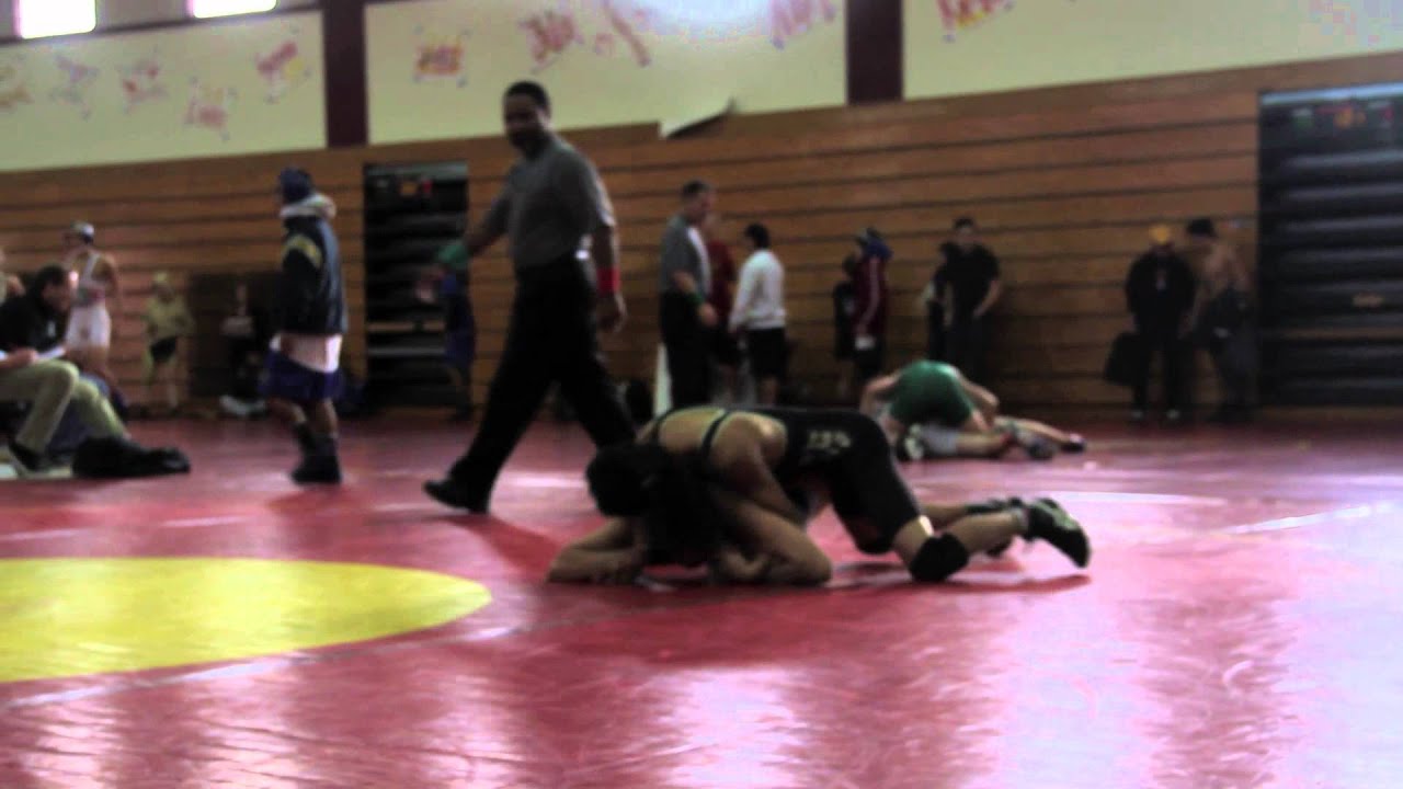 Matt's 3rd match at the Lou Bronzan Wrestling Tournament 12-22-14 - YouTube