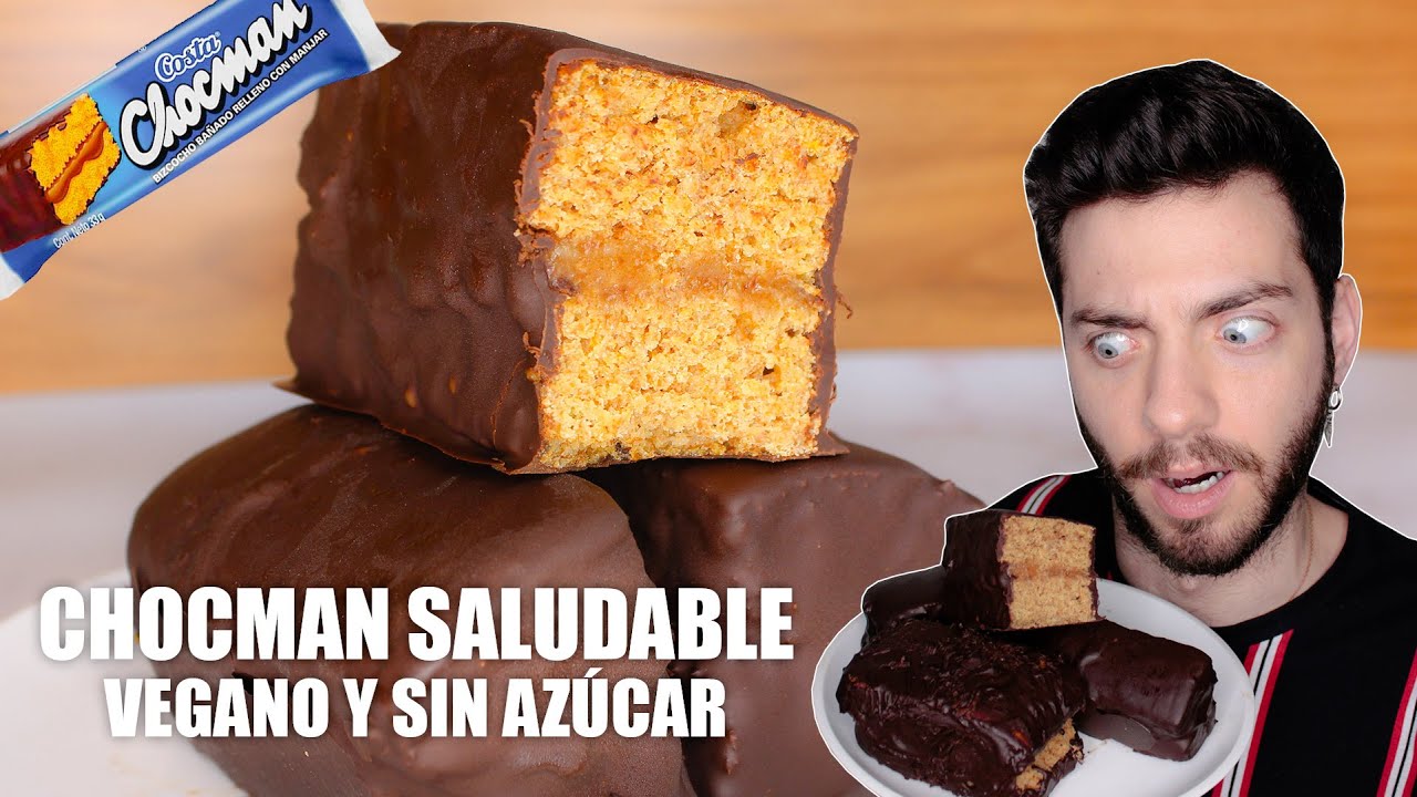 CHOCMAN SALUDABLE 🍯🍫 GOLOSINAS VEGANAS ️ Cualquiera Cocina - YouTube