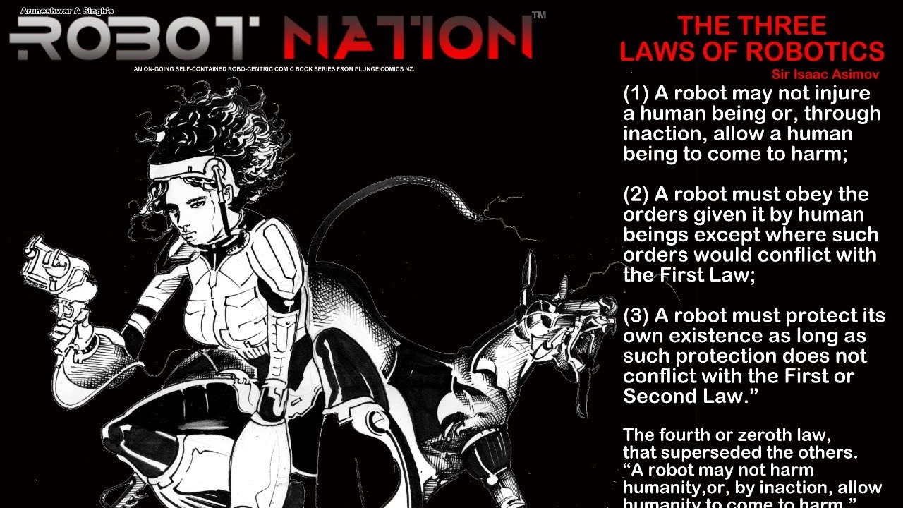 Working on the Kickstarter campaign images for ROBOT NATION #1 ...