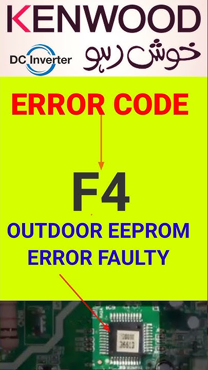 #short kenwood invelter ac error code F4 faults and solutions Urdu/Hindi - YouTube