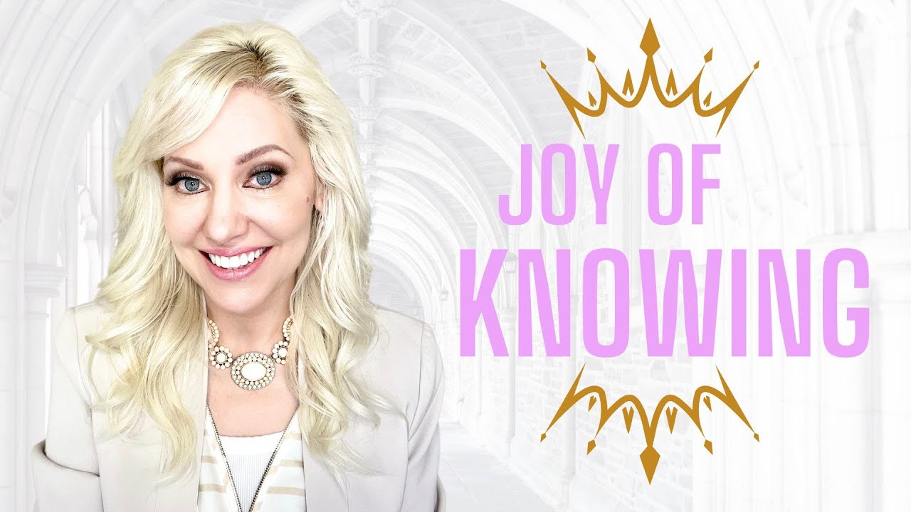 Part of Faith is the Joy of Knowing! - YouTube