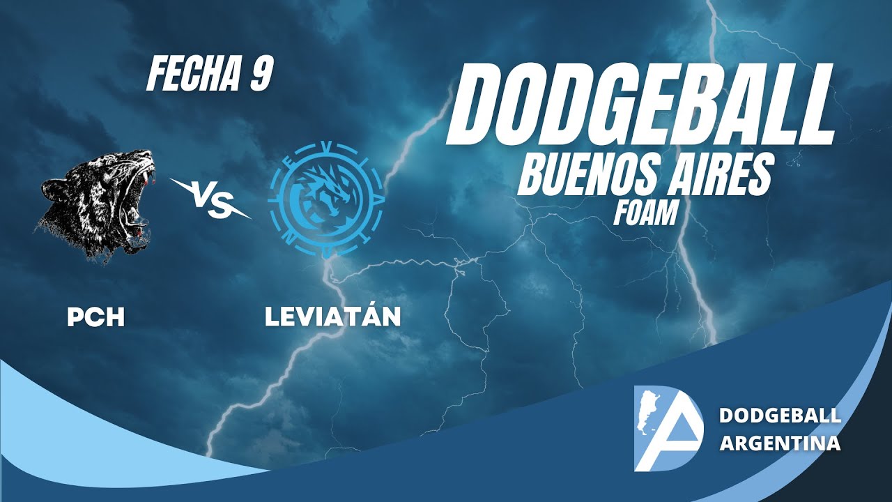 PCH VS LEVIATÁN | Liga de Dodgeball FOAM | Buenos Aires 2023 - YouTube