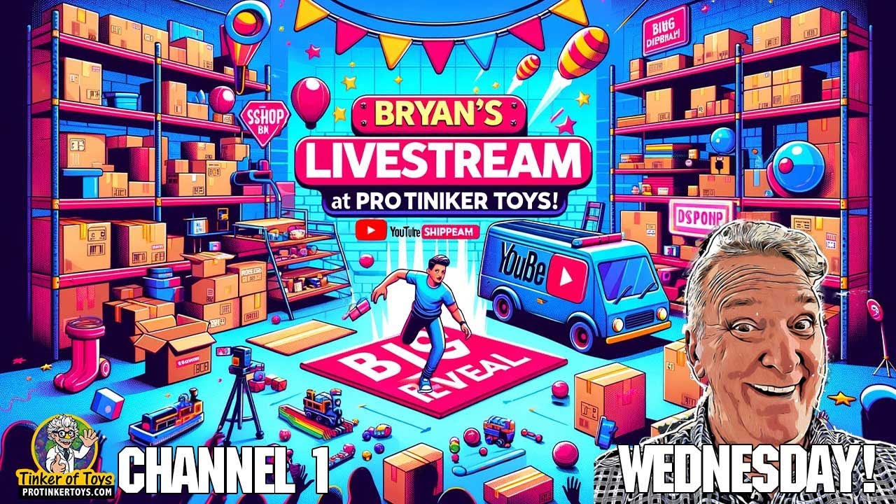 🚚 Fast & Fun: Bryan's Big Reveal & Toy Dispatch at Protinkertoys! 🎉 ...