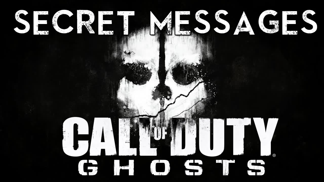 Call of Duty Ghosts: Secret Messages Revealed?! - YouTube