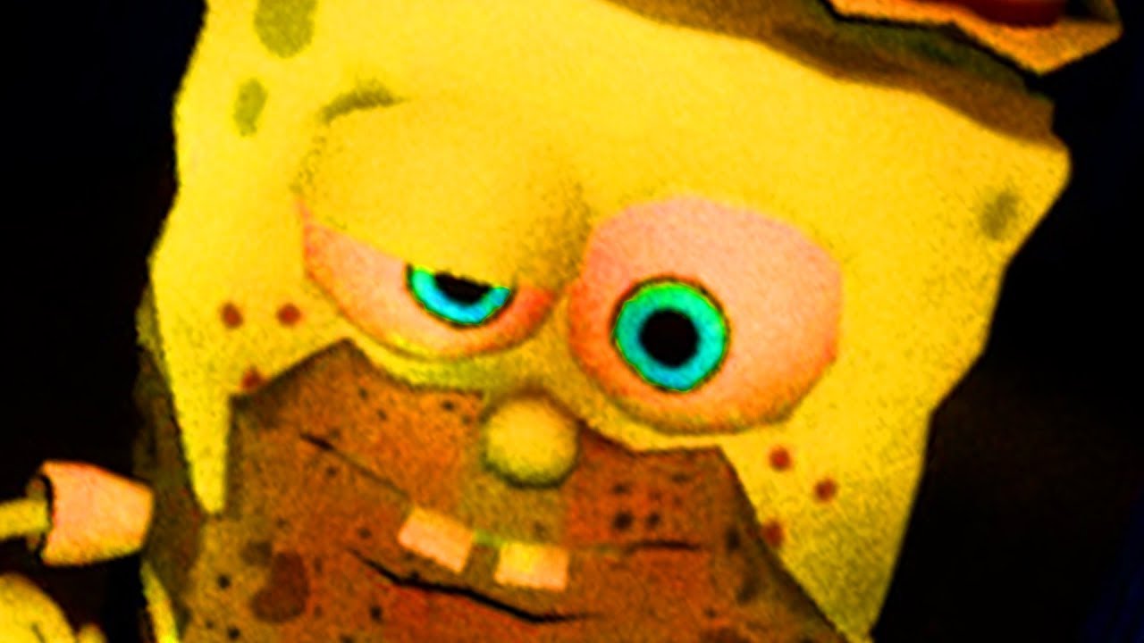 Sponge Massacre ALL ENDINGS | SPONGEBOB HAS GONE MAD!!!(INDIE GAME ...