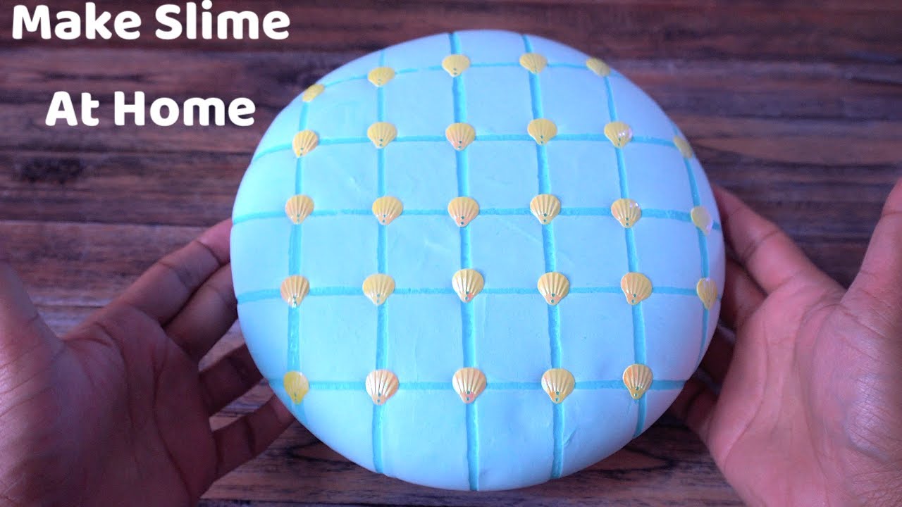 How To Make Slime At Home Easy DIY Slime With Glue, Borax and Baking ...