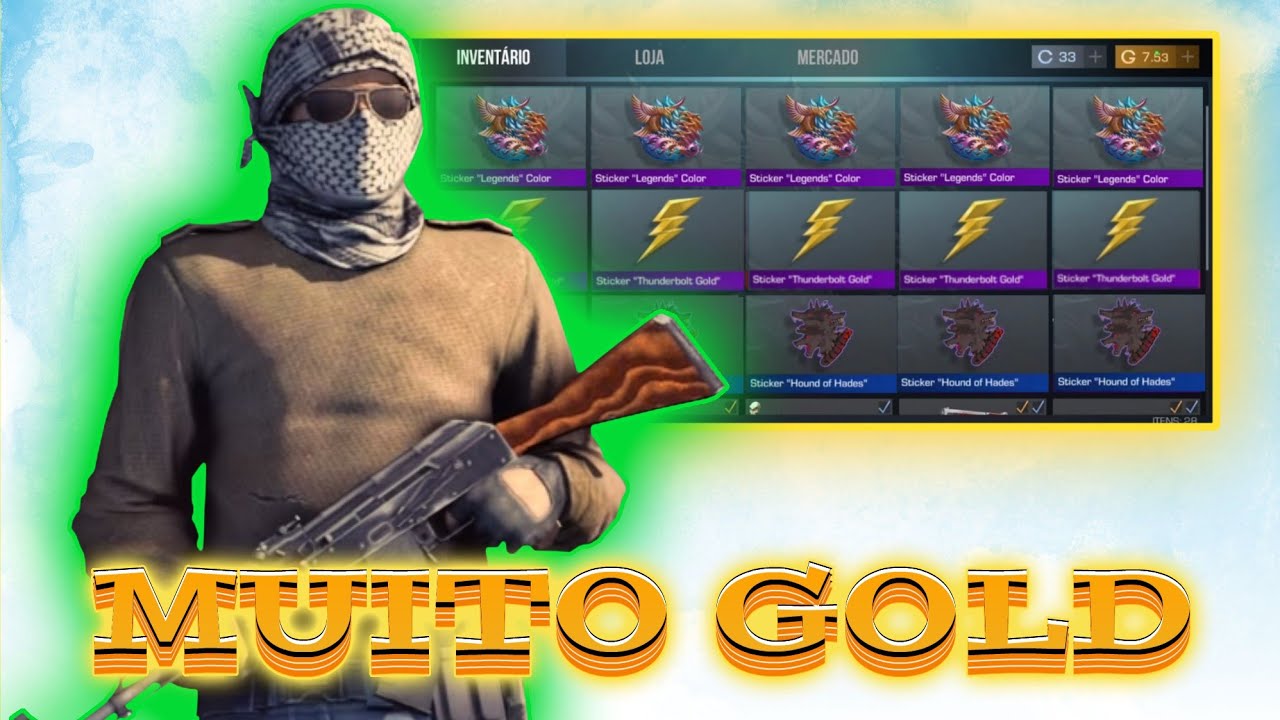 GOLD DE GRAÇA NO STANDOFF2!MELHOR MANEIRA DE FARMAR MUITO GOLD DE GRAÇA ...